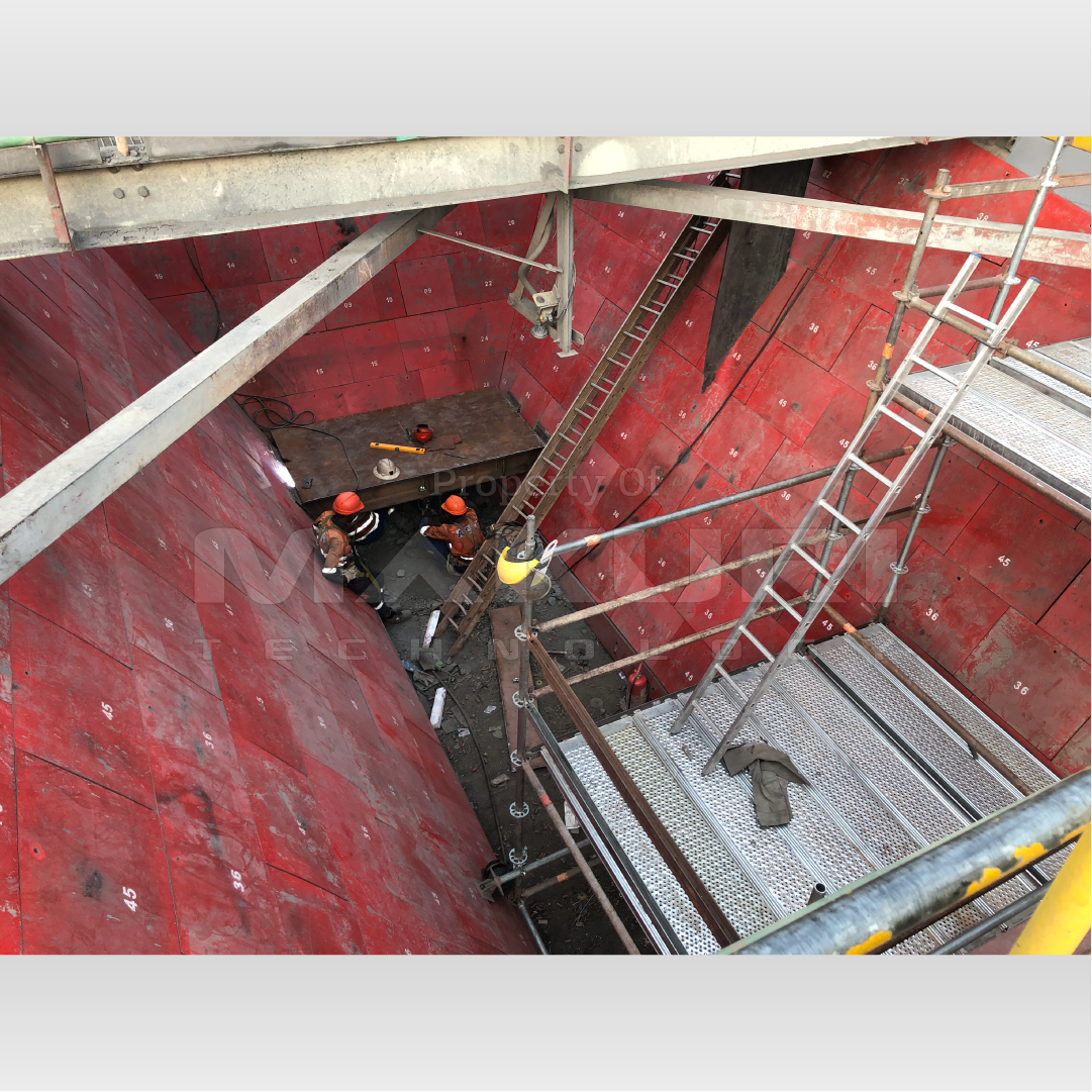 Chute Liners designed & manufactured by Makuri Technology