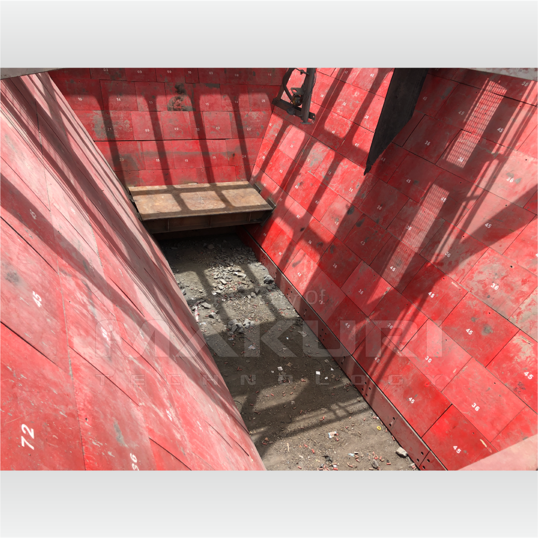 Chute Liners designed & manufactured by Makuri Technology