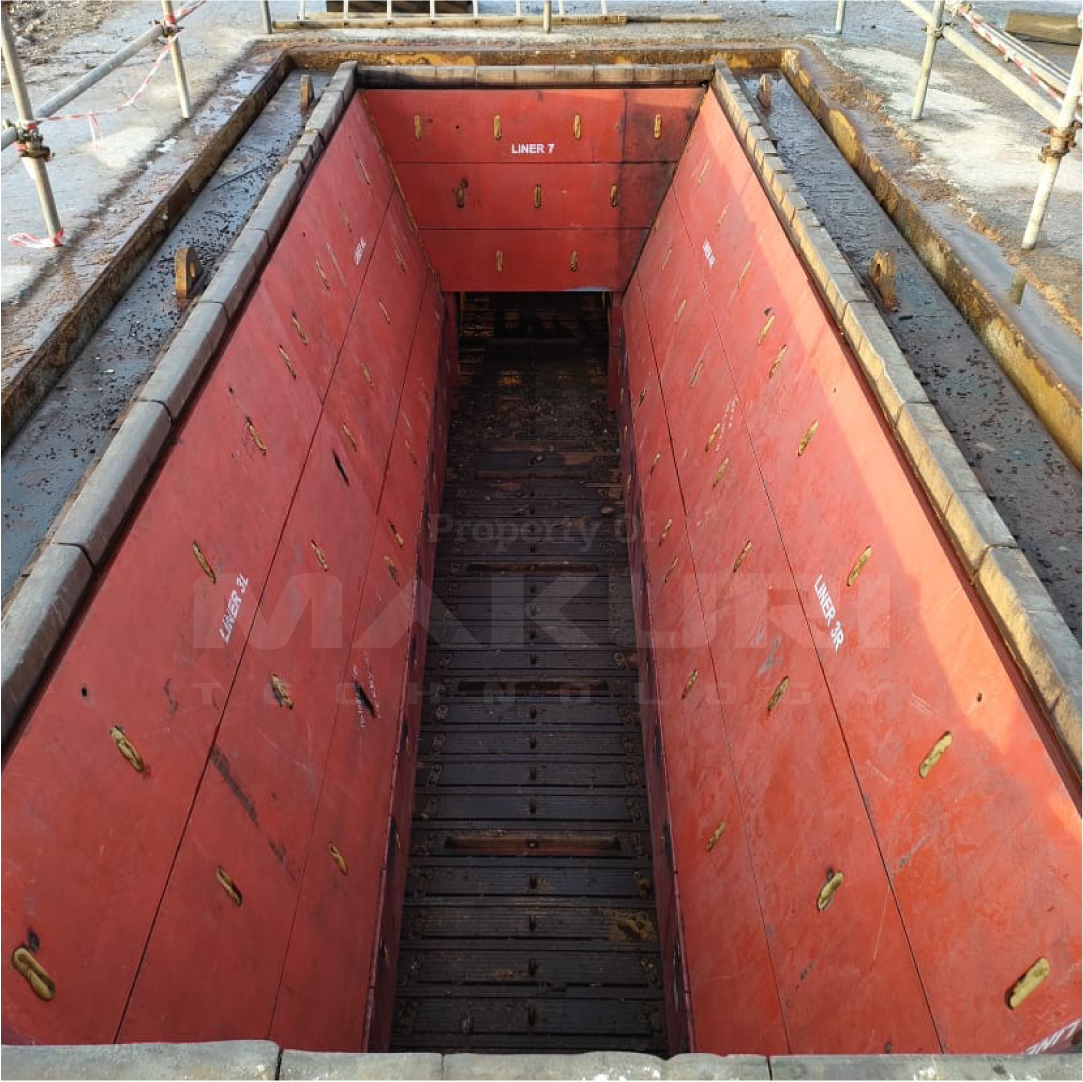 Chute Liners designed & manufactured by Makuri Technology