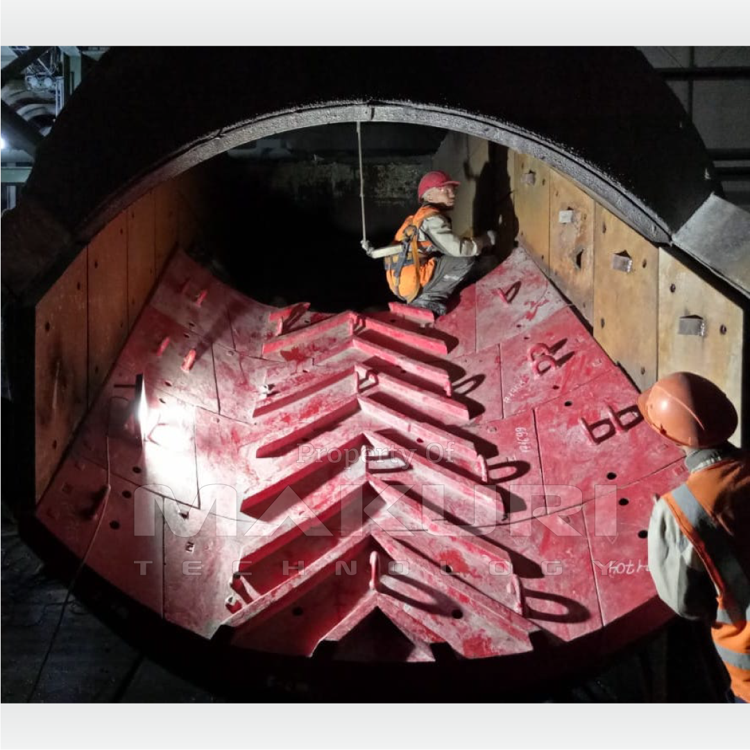 Chute Liners designed & manufactured by Makuri Technology